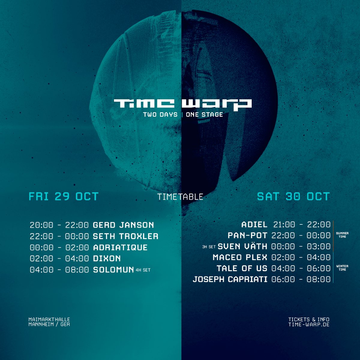 Time Warp returns to Mannheim - Tanzgemeinschaft